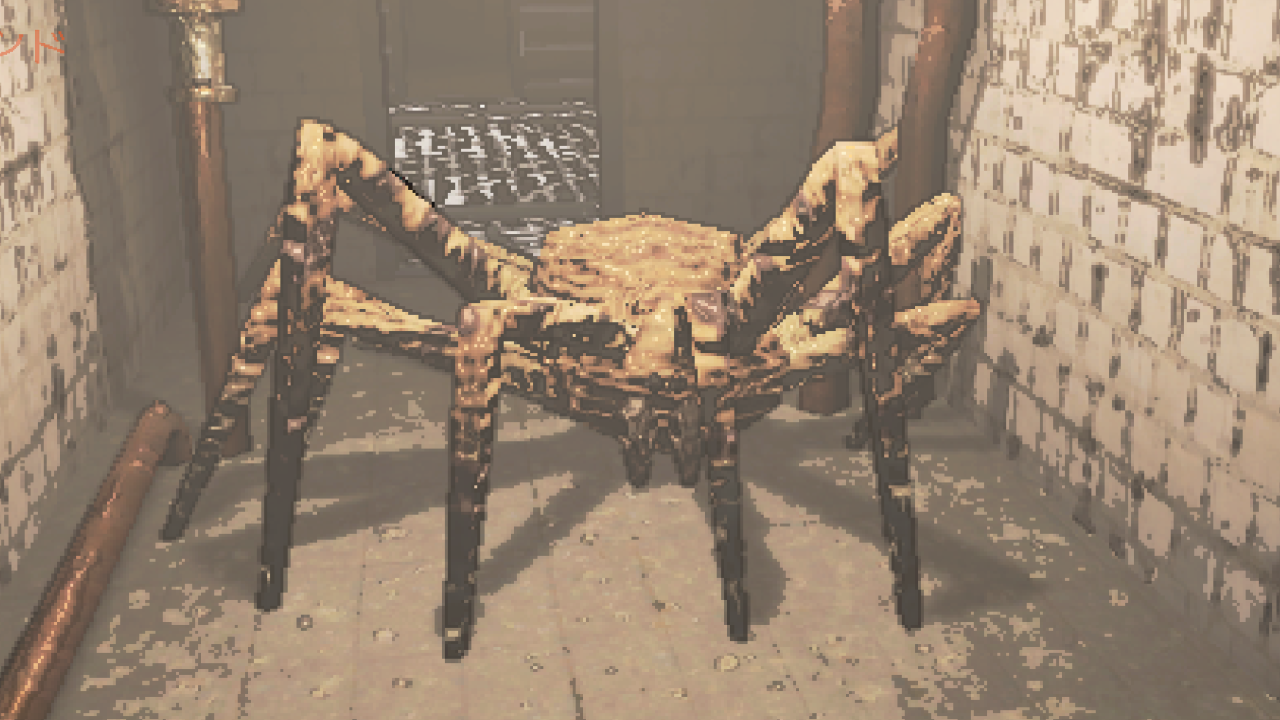 【Lethal Company】Bunker Spiderの特徴と対処方法 | 山丸ゲーム小屋